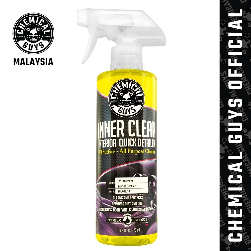 Chemical Guys InnerClean Interior Quick Detailer And Protectant (16 Oz ...