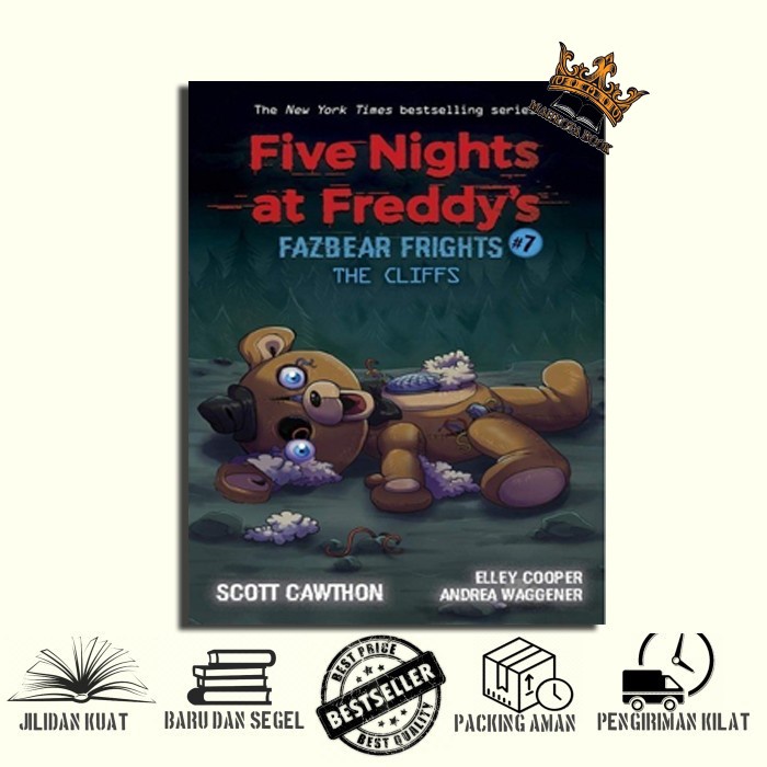Book FIVE NIGHTS AT FREDDYS FAZBEAR FRIGHTS 7: THE CLIFFS Eng | Shopee ...