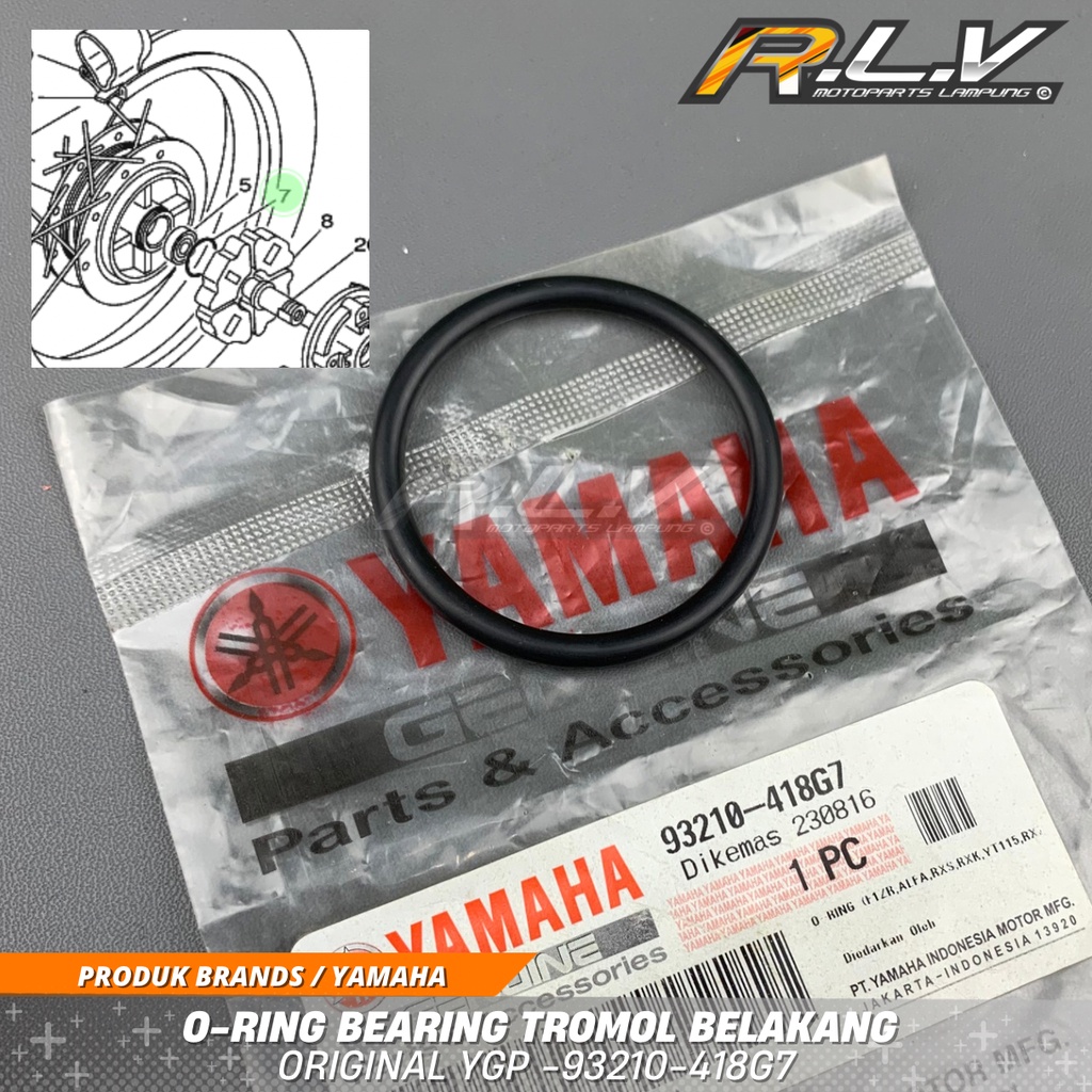 Oring seal Rear drum O ring Rx king Rxk rxking F1Zr F1 zr Rxs original ...