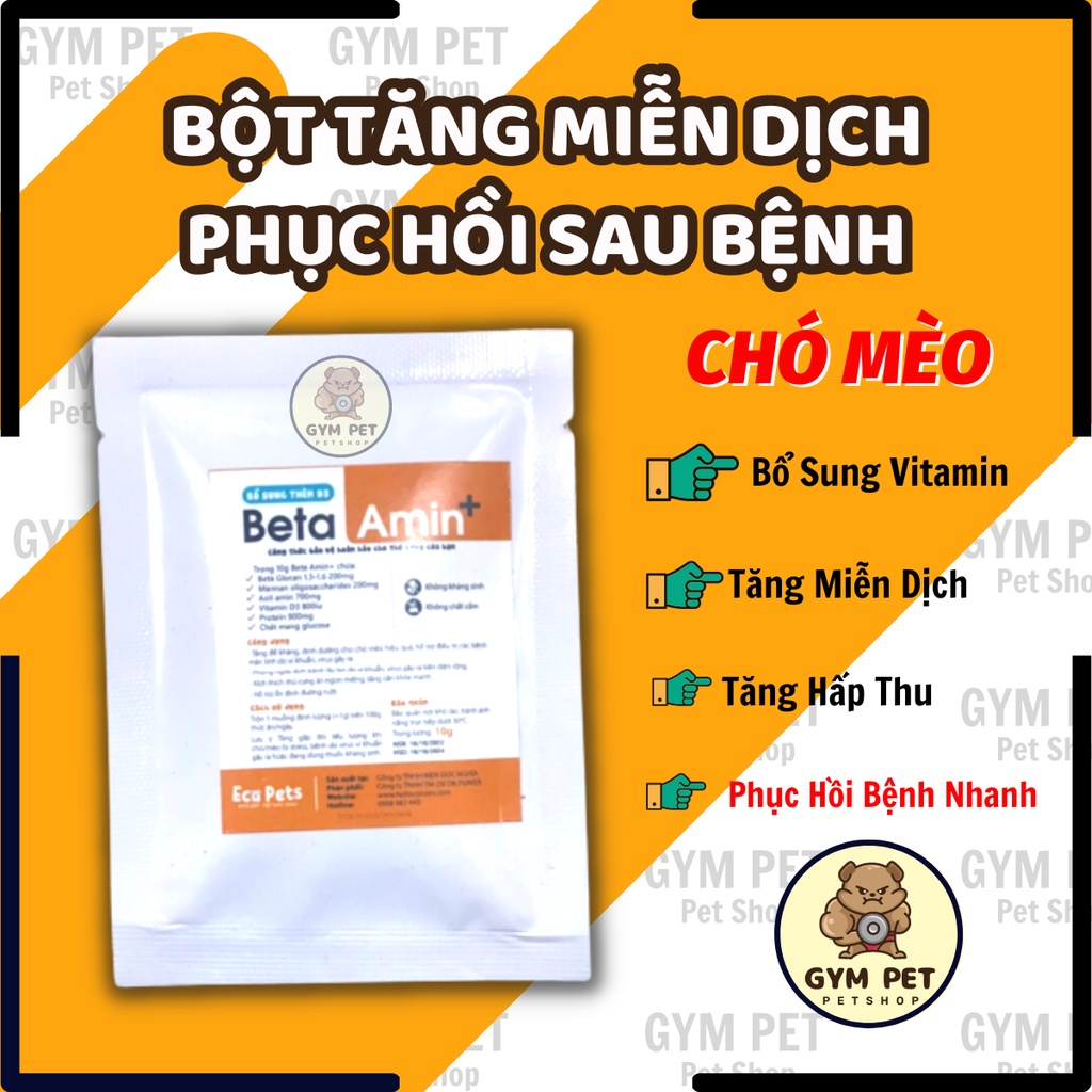 Beta Amin nutritional powder increases resistance, increases appetite ...