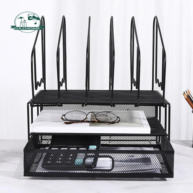 [In Stock] Desk Organiser Drawer, 3 Tier Mesh Desk File Organiser, File ...