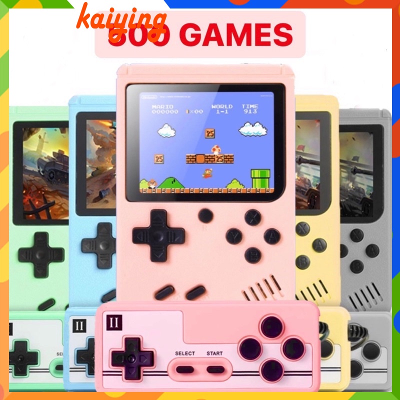 500 Gameboy 2024! Retro FC handheld 3 inches screen for kids portable ...