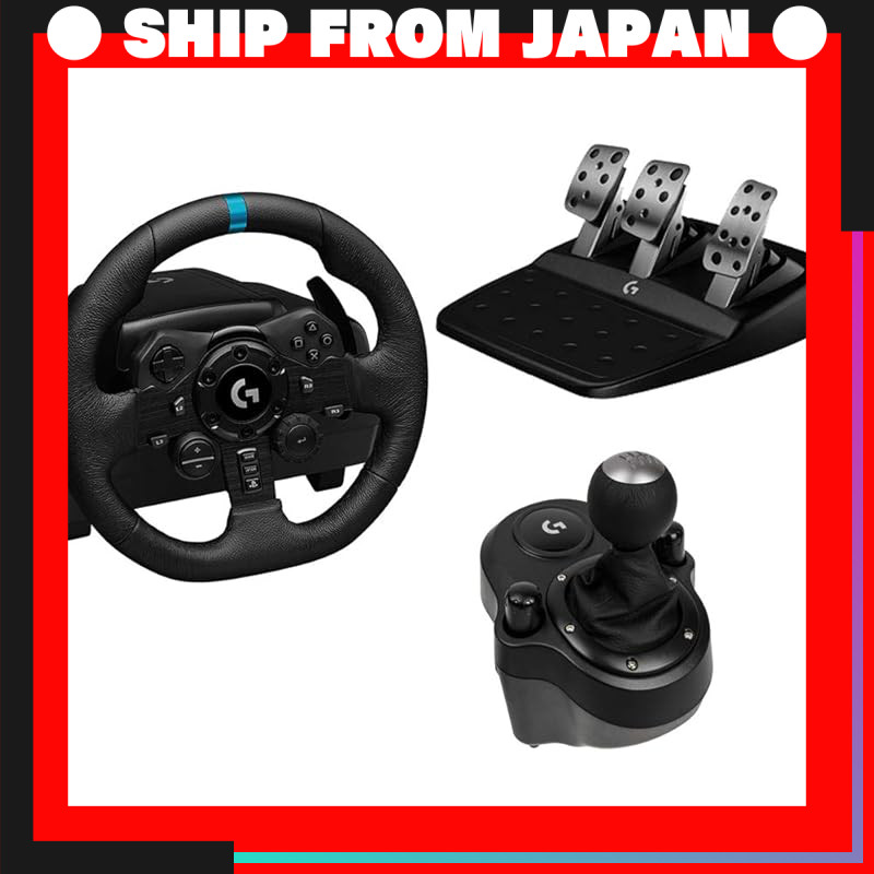 Logitech G923 Driving TrueForce Feedback Racing Wheel + Shifter ...