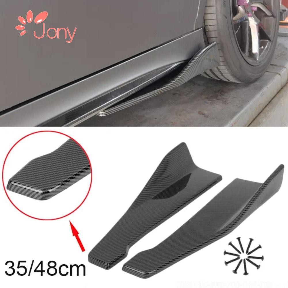JY1 Car Bumper Spoiler Rear Lip, Carbon fibre Diffuser Car Side Skirt ...