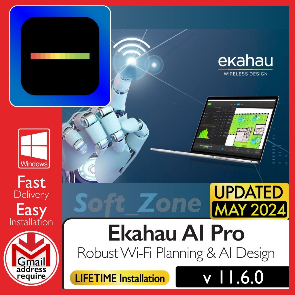 Ekahau AI Pro 11.6.0 - Robust Wi-Fi Planning & AI Design [WINDOWS x64 ...