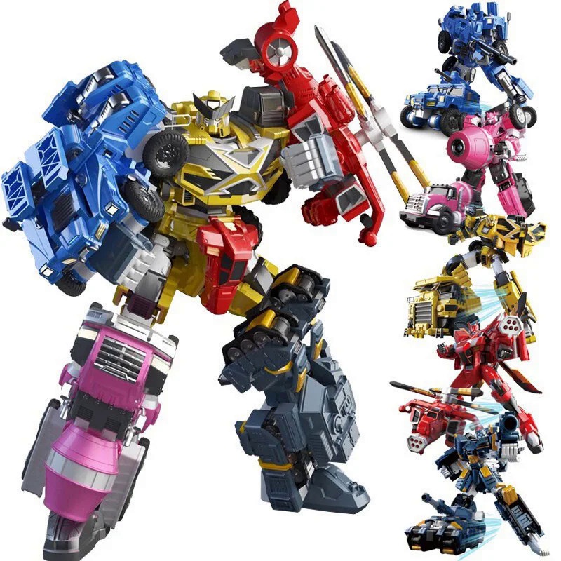 5 IN 1 Mini Force Transformation Tank Robot Toy – Transform into ...