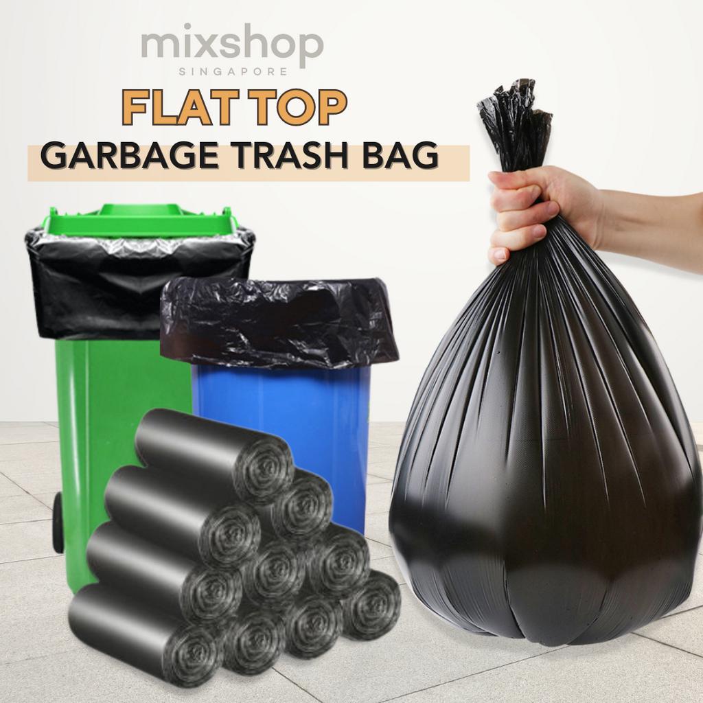 mixshop Flat-Top Garbage Bag/ Trash Bag/ Rubbish Bag/ Dustbin [SG READY ...