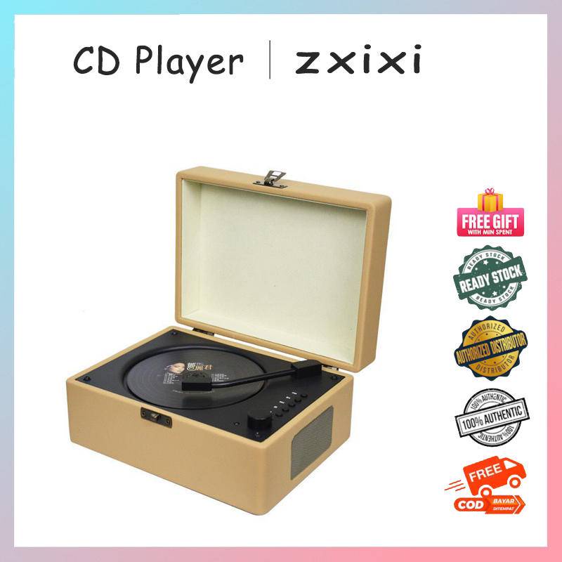 Portable Suitcase CD Player Bluetooth Speaker Portable Home Audio ...