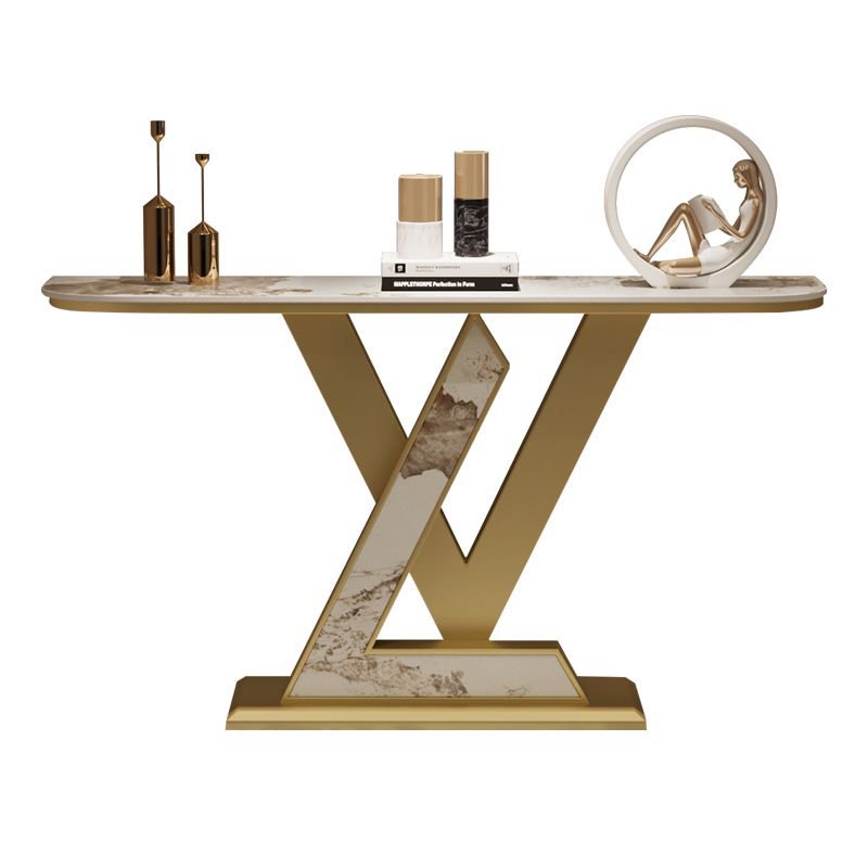superior productsModern Minimalist Italian Style Stone Plate Console ...