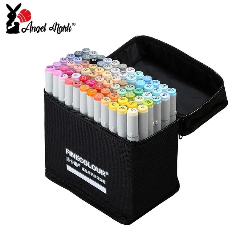 1pc Angel Mark Professional Marker Colored Pen FINECOLOUR EF101 Student ...