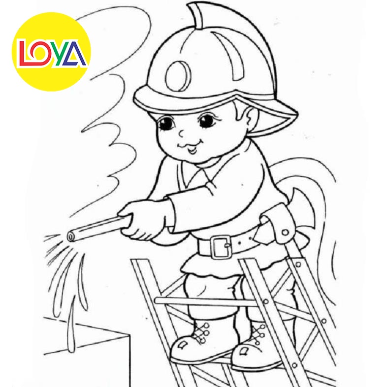 Future Career Coloring Pages - Set of 20 A4 A5 Sheets for Wax and ...