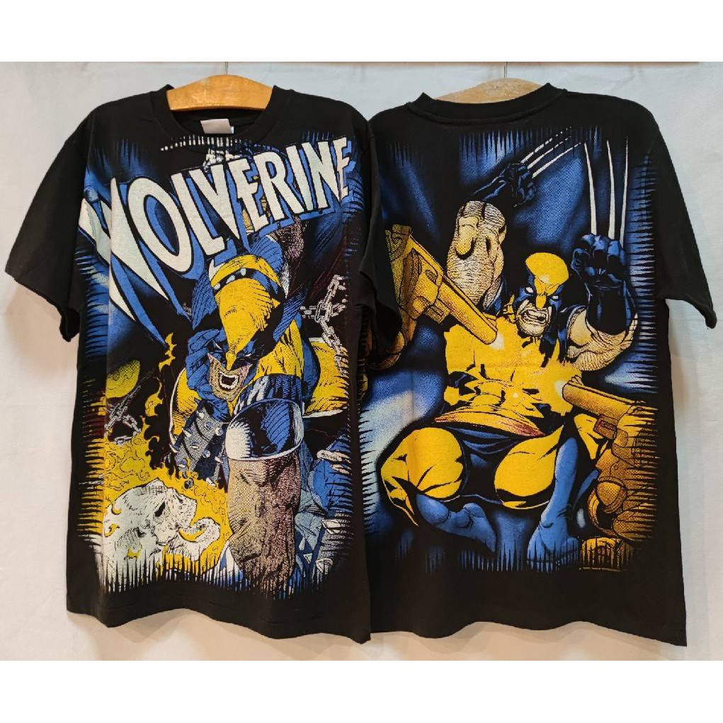 Vintage Wolverine Marvel Comics T-shirt (microfiber T-shirt) Outdoor T ...