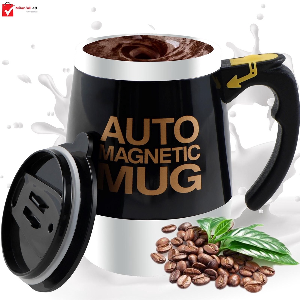 Electric Self Stirring Mug 500mAh Rechargeable Automatic Mixing with ...