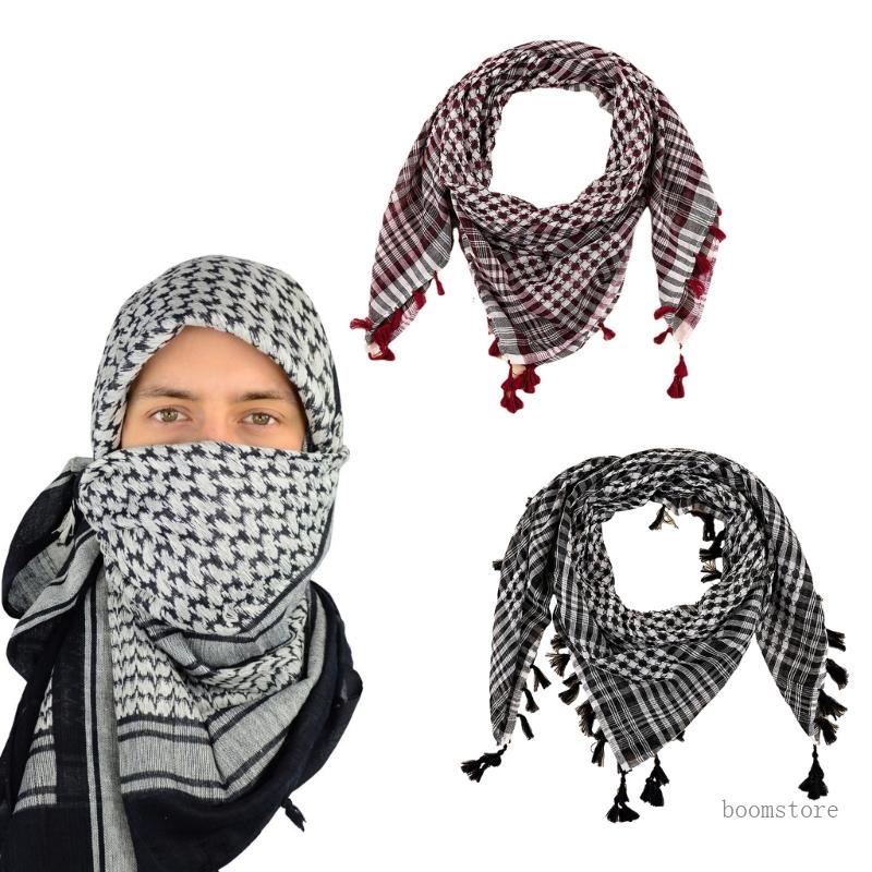 Boom Stylish Arab Keffiyeh Shemagh Scarf Arabian Dubai Neck Shawl ...