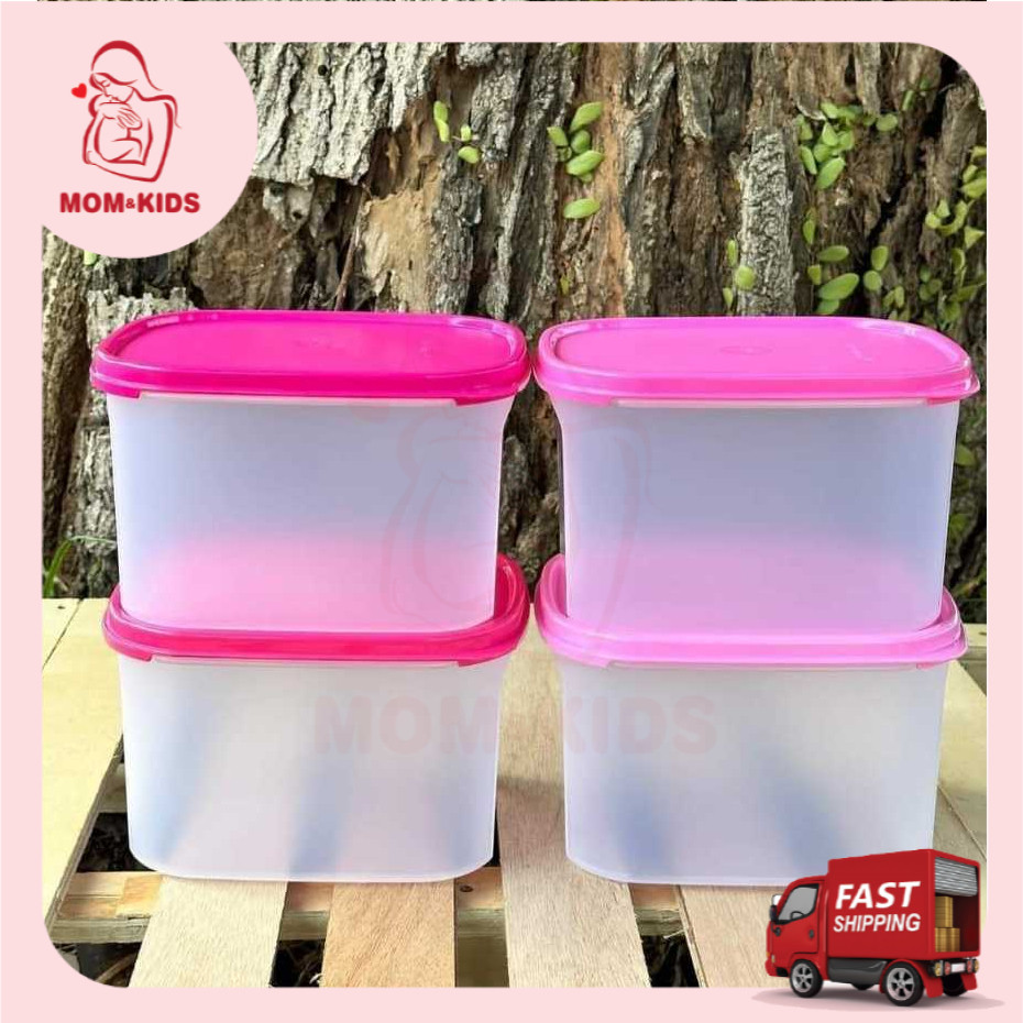 Tupperware 1.9L Modular Mates Mini Rectangular II 4-in-1 Bekas Kuih ...