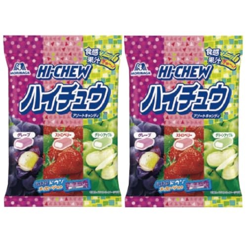 【Direct From Japan】Morinaga & Co. Hi-Chew 2 bags Bulk purchase 3 types ...