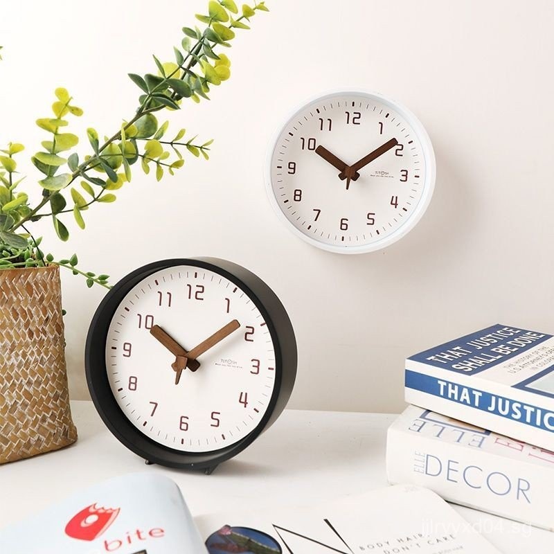 Living Room Home Clock Desktop Table Clock Pendulum Clock Desk Clock ...
