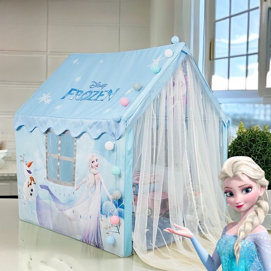 Disney Frozen Full Set Princess Elsa Tent Children Indoor Tent Girl ...