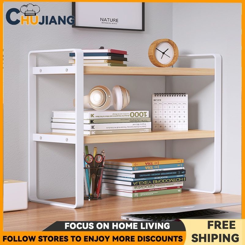The Table Top Houses Artifacts Multi-layer Bookshelves Shelves On ...