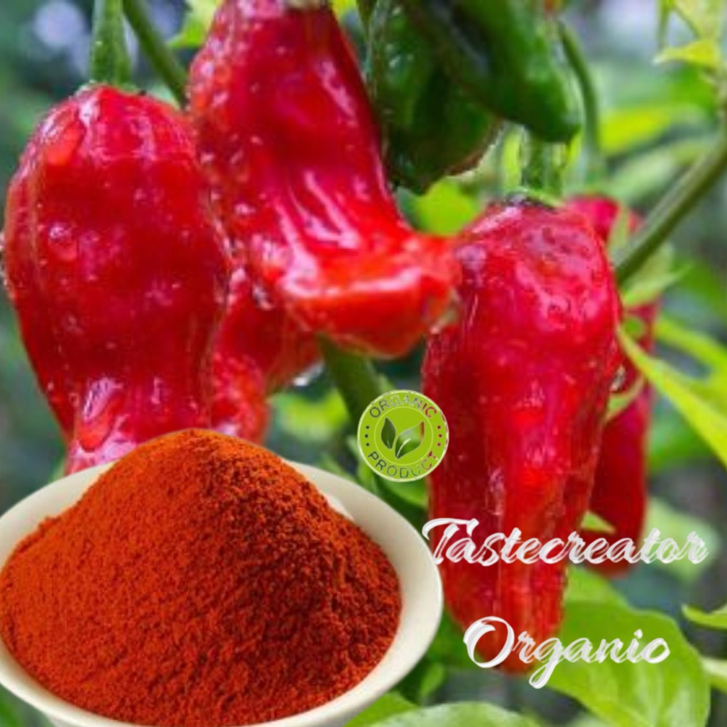 Ghost pepper powder 50g - 250g USA ghost chili 魔鬼辣椒 | Shopee Singapore