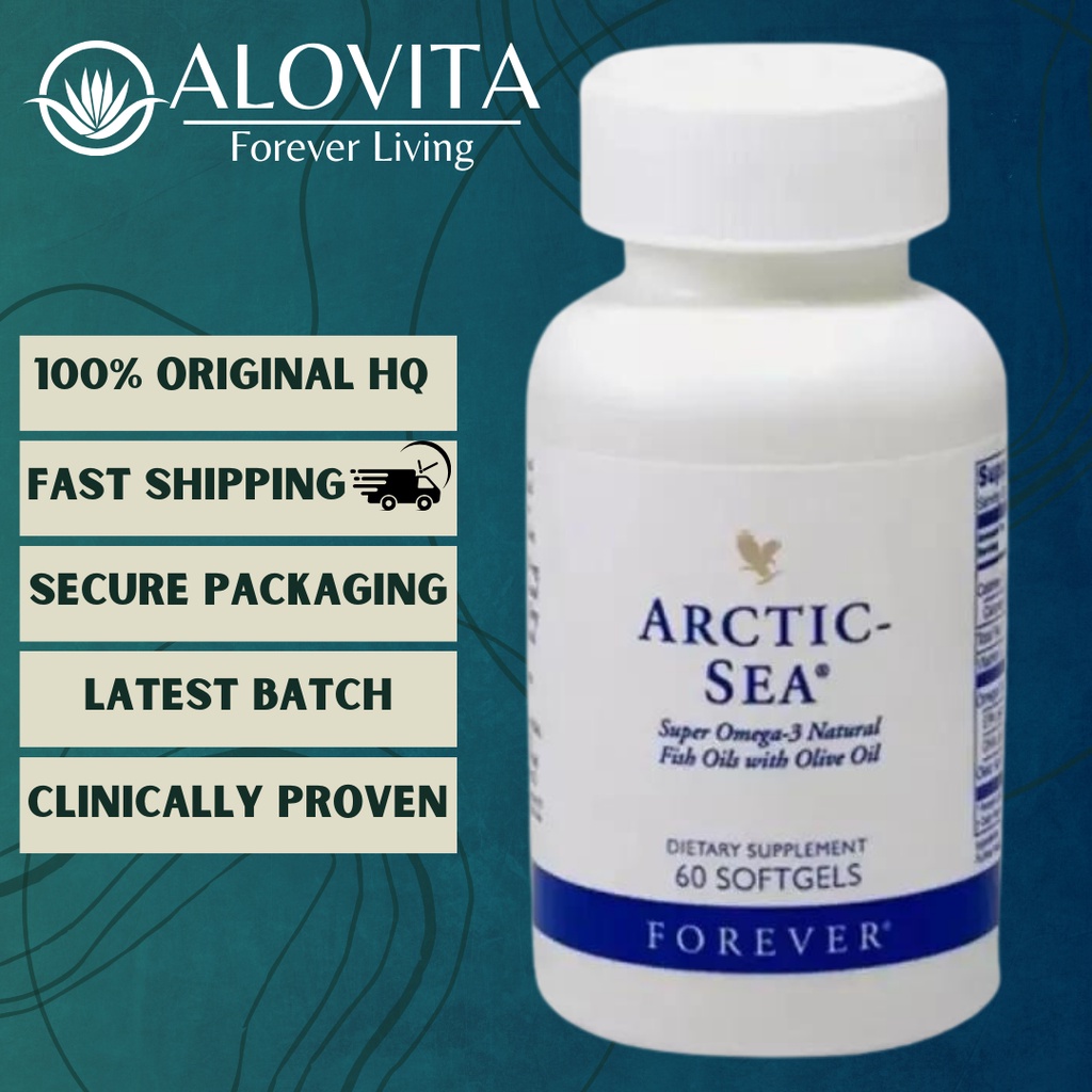 FOREVER Arctic Sea (Artic) (60 Soft Gel Capsules) | Shopee Singapore