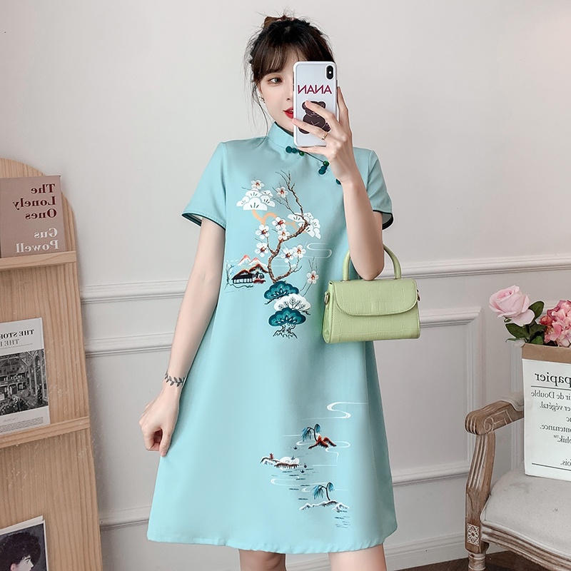 Women Cheongsam Dress 新年旗袍 Chinese New year Clothes Cny clothes qipao ...