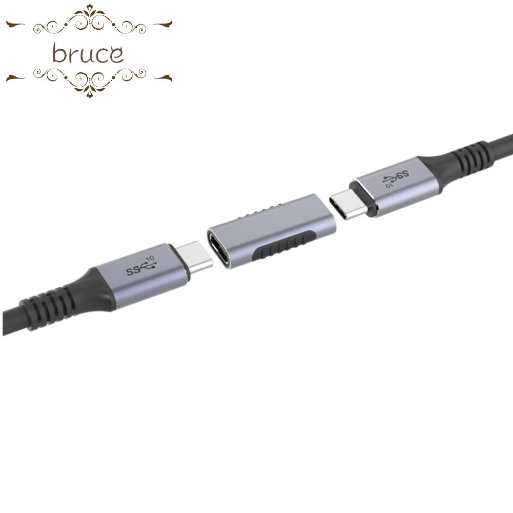 BRUCE1 USB Coupler Type-C Converter, 100W USB-C Coupler USB C Coupler ...