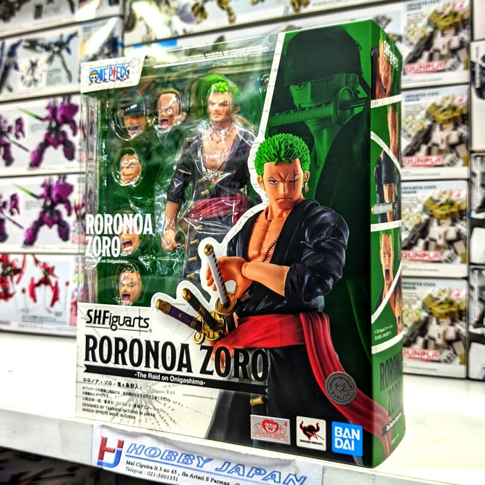 SHF Roronoa Zoro - The Raid Onigashima | Shopee Singapore