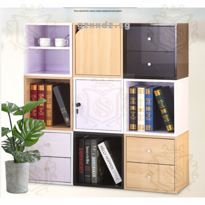 Locker with Lock Single Small Cabinet Mini Office Economical Square ...
