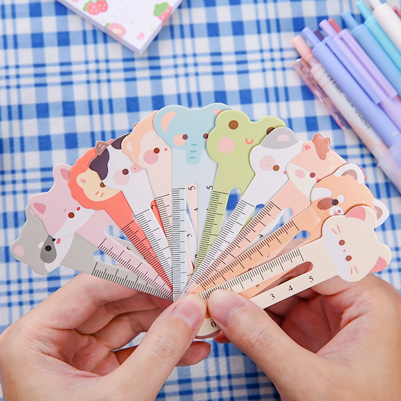 30 Pcs Boxed Mini Cartoon Animal Series Bookmarks Multifunction Lovely ...