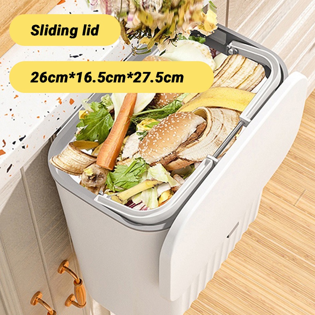 New Design Wall-Mounted F Kitchen Bathroom Large Capacity rubbish bin ...