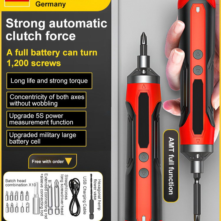 【HOT】[Strong Automatic Clutch Force] Multi-Function Electric Screwdriver | Shopee Singapore