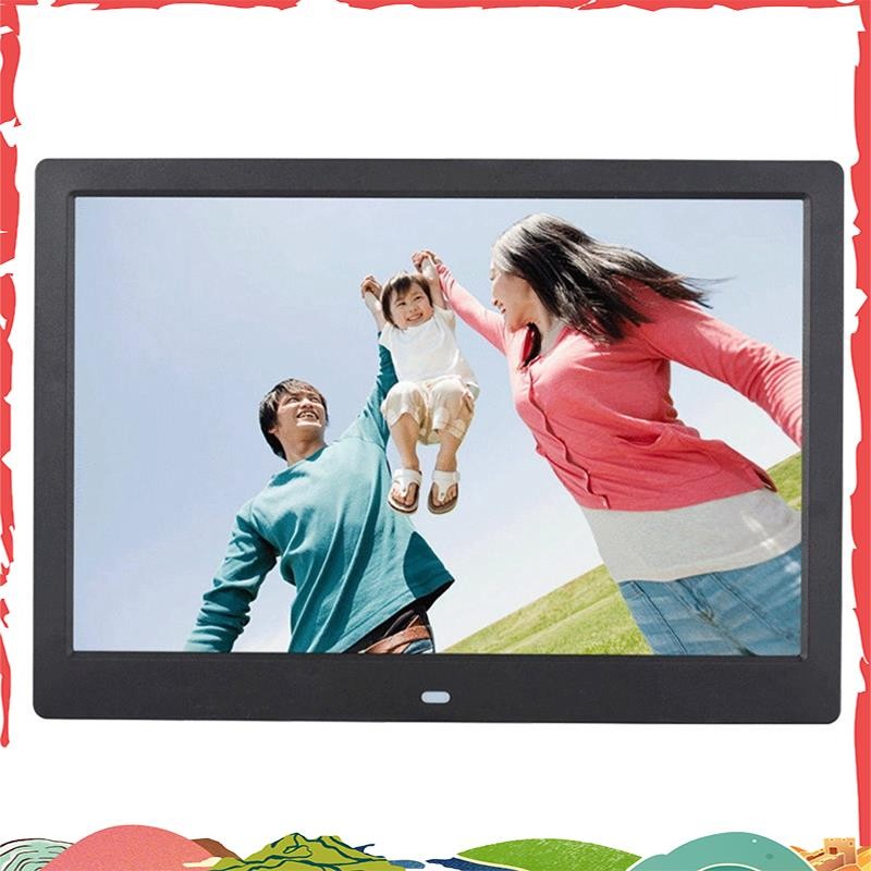 12 Inch Digital Photo Frame HD 1280X800 Electronic Picture Frame Music ...