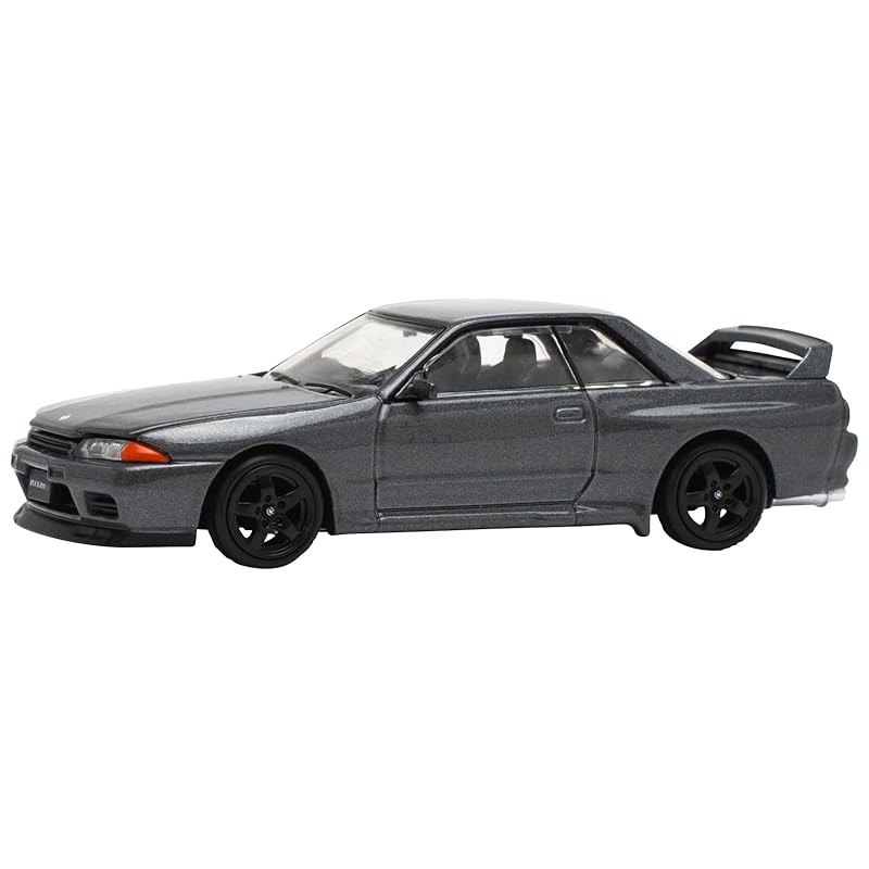 POP RACE 1/64 GT-R R32 GUN GREY METALLIC Completed Model | Shopee Singapore