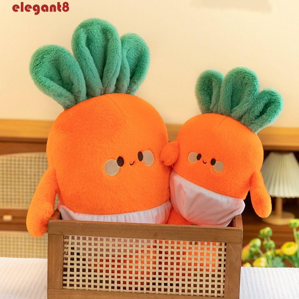 ELEGANT Vegetable Carrot Pillow, Daikon Mo Mo Hu Hu Cartoon Carrot ...