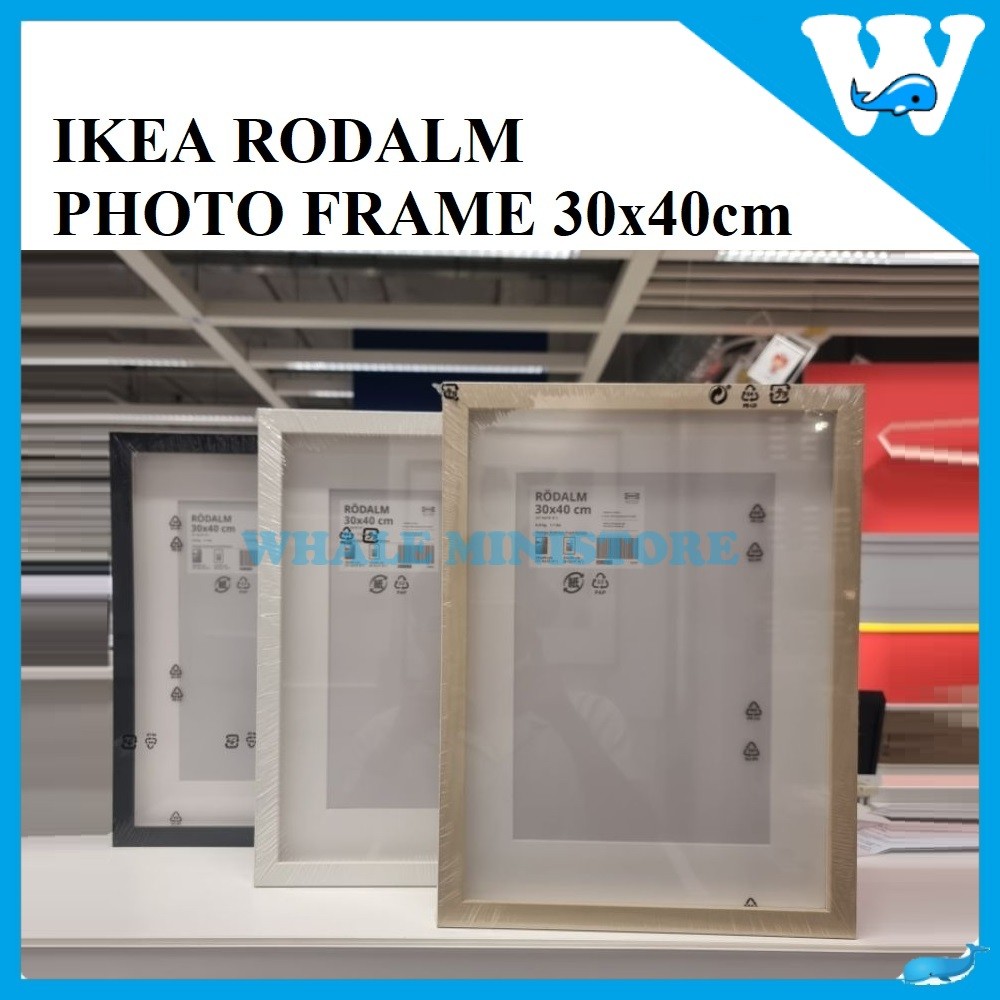 IKEA RODALM DEPTH PHOTO FRAME 30X40CM / BINGKAI GAMBAR FRAME TEBAL SIZE ...