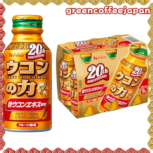 The power of Ukon Power Turmeric Extract 100ml × 6 set ukon no chikara ...