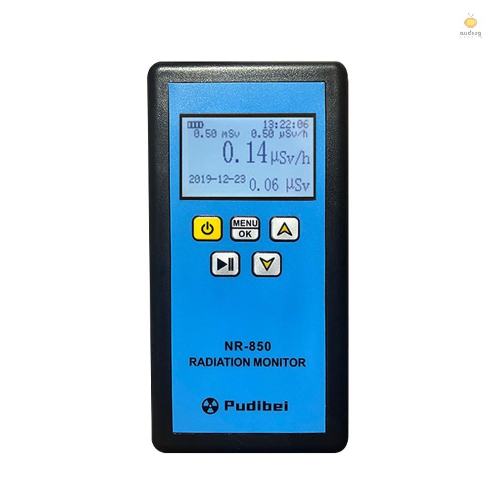 NR-850 Handheld Portable Nuclear Radiation Detector LCD Display ...