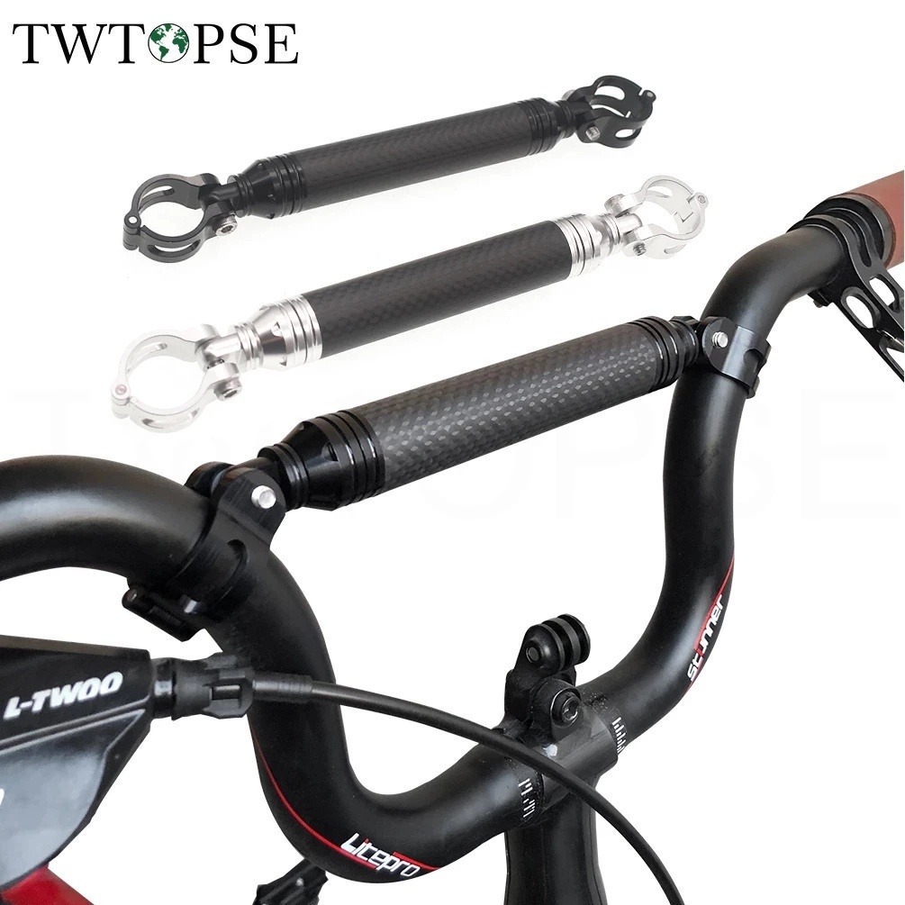 TWTOPSE Folding Bike M handlebar Crossbar For Brompton 3SIXTY PIKES ...