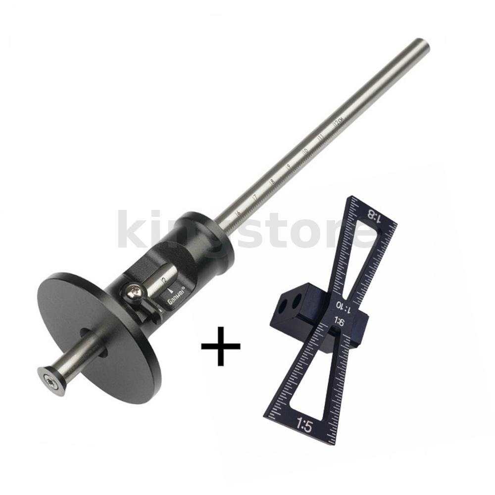 Dovetail Jig Wheel Marking Gauge Tool Set Woodworking Scriber Aluminum ...