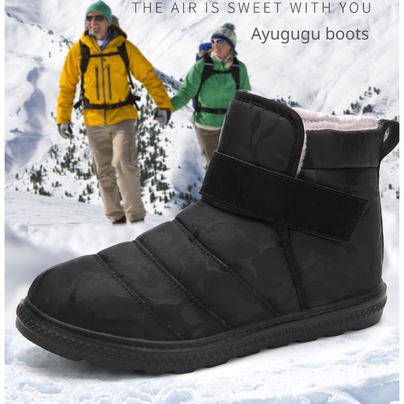 Unisex Outdoor Winter Snow Boots Cheap Sneakers Men Ankle Boots Warm ...
