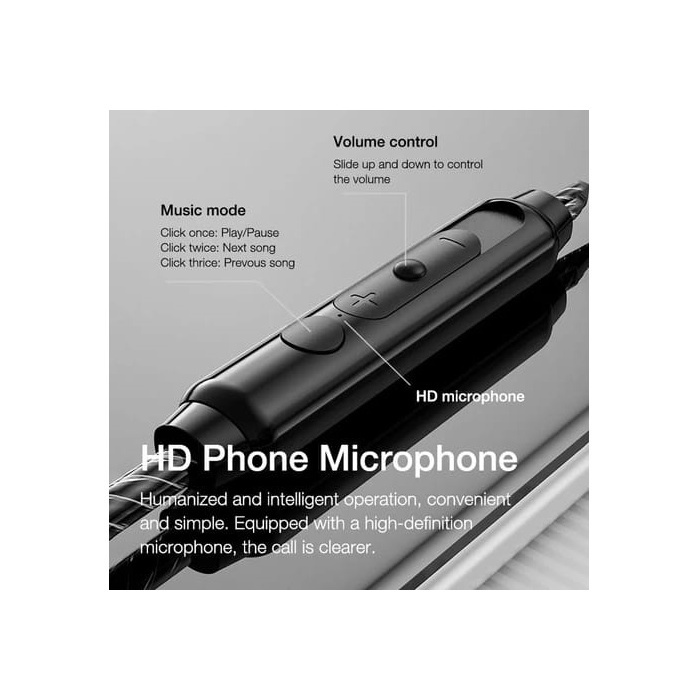 Sport Music Gaming Headphone Fonge Wired Earphone Wrap In-Ear Heavy ...