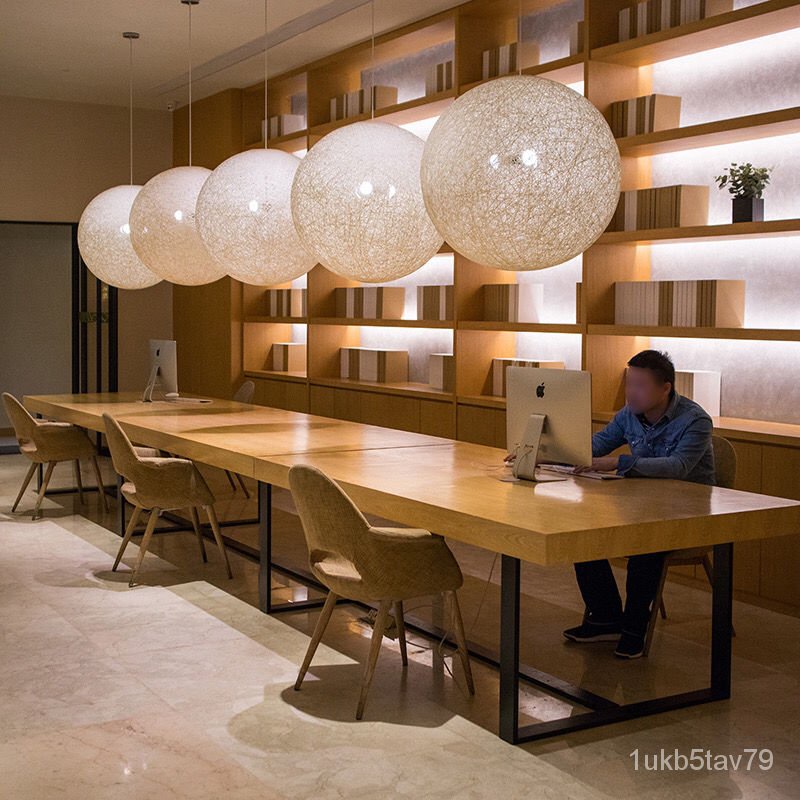 YQ Solid Wood Conference Table Long Table Modern Minimalist Desk ...