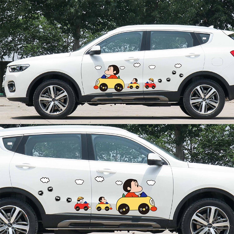 Ready Stock Body Stickers Cartoon Car Stickers Cherry Maruko Crayon ...