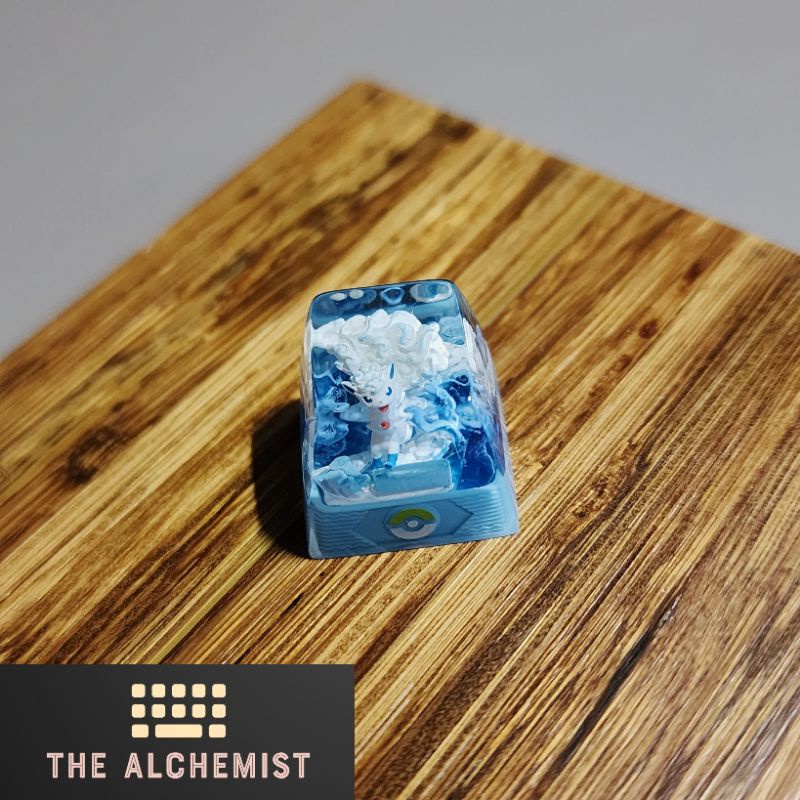 [SG READY STOCK] ICE VULPIX Pokémon Keycap for Mechanical Keyboard ...