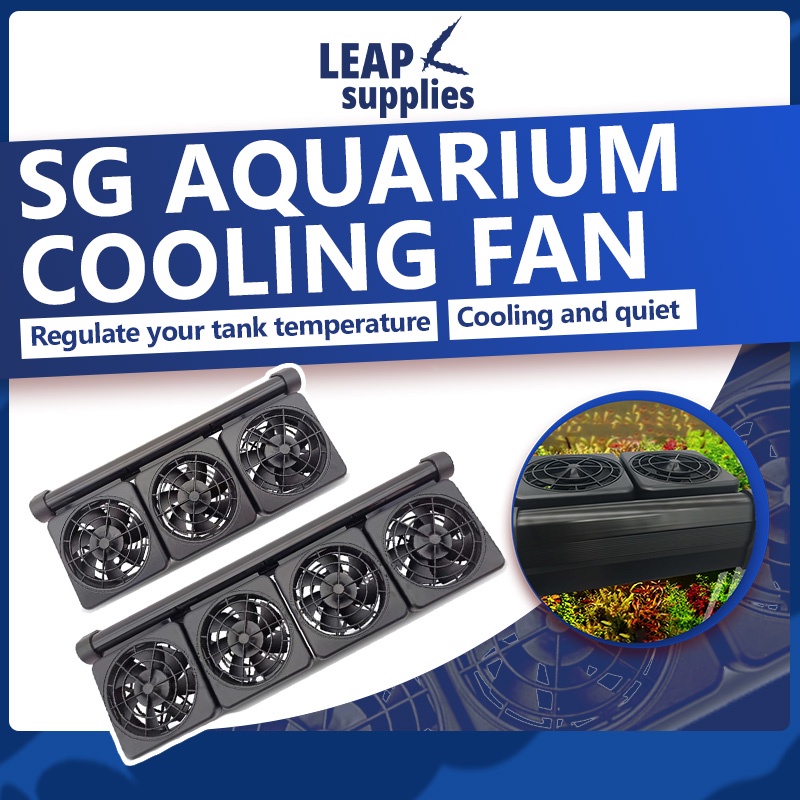 SG Aquarium Cooling Fan | Fish Tank Wind Chiller Fan | Shopee Singapore