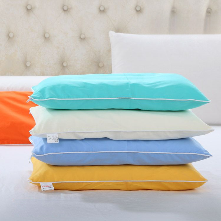 Solid Color Children Pillowcase Pure Cotton Plain Color Cotton Baby ...