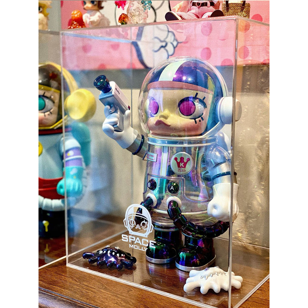 Pop mart molly Jasmine popmart Acrylic Display Case for Figurines with ...
