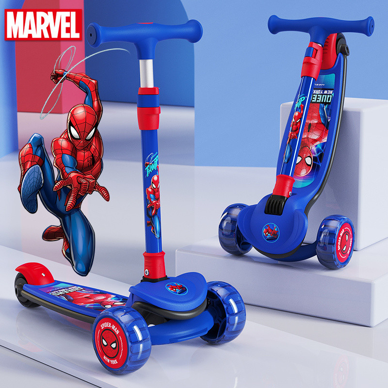 Disney Children's Scooter3-6-12Beginner Boys Baby Spider-Man Kids New ...