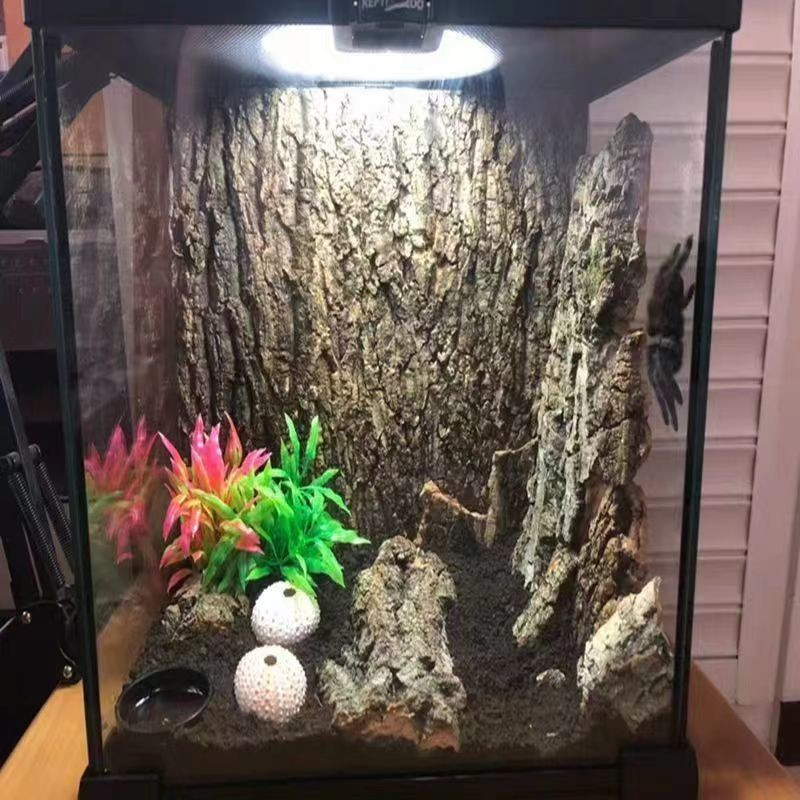 Real bark cork bark champagne bark climbing pet fish tank landscaping ...